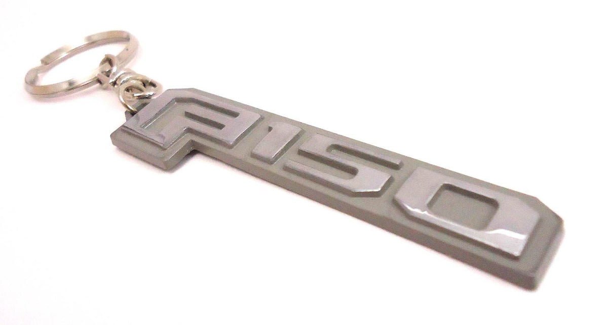 F150 Keychain – Pewter Graphics