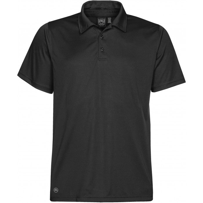 Ambassador polo men – Pewter Graphics