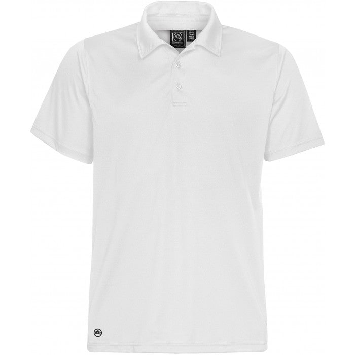 Ambassador polo men – Pewter Graphics