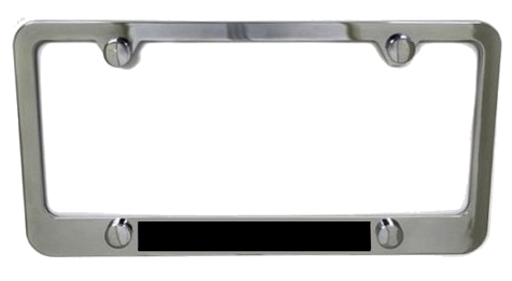Chrome License Plate Frames – Pewter Graphics