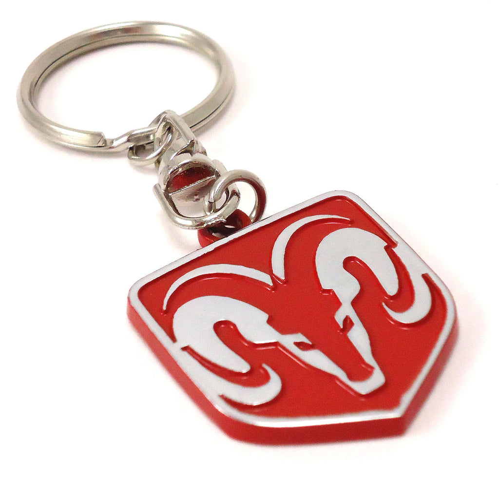 Ram's Head Keychain – Pewter Graphics