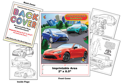 Coloring book with your Ads – Pewter Graphics