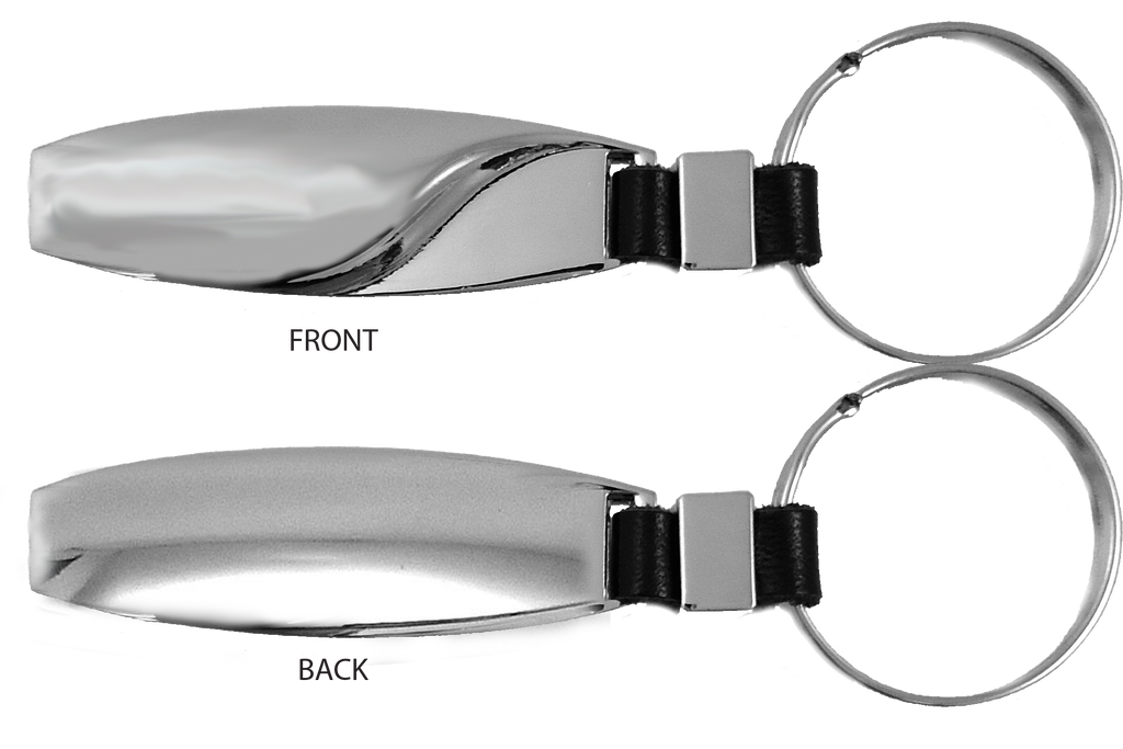 Water droplet keychain – Pewter Graphics