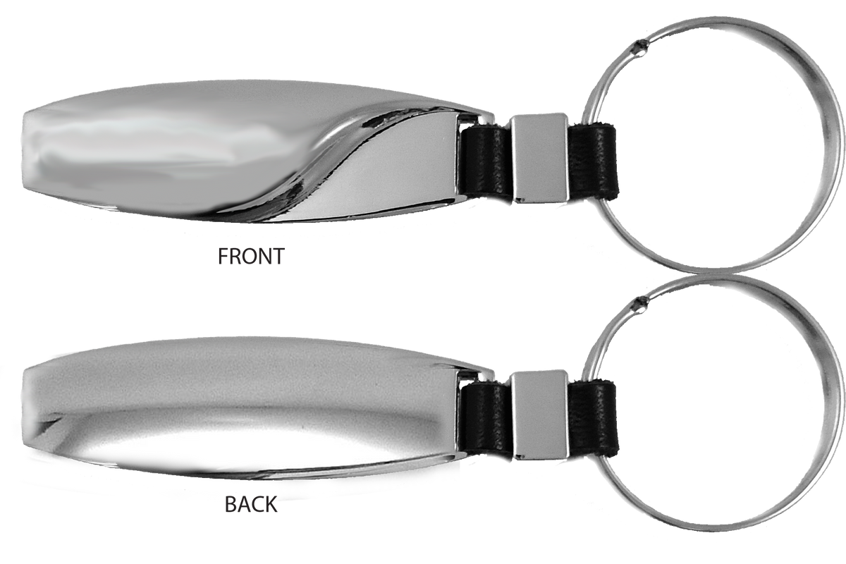 Water droplet keychain – Pewter Graphics