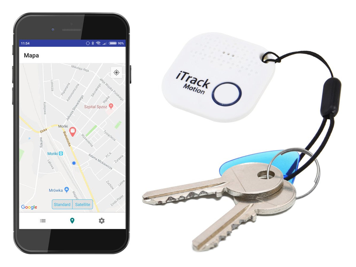 iTrack Bluetooth - 2 Way Tracking System - Custom Logo – Pewter Graphics